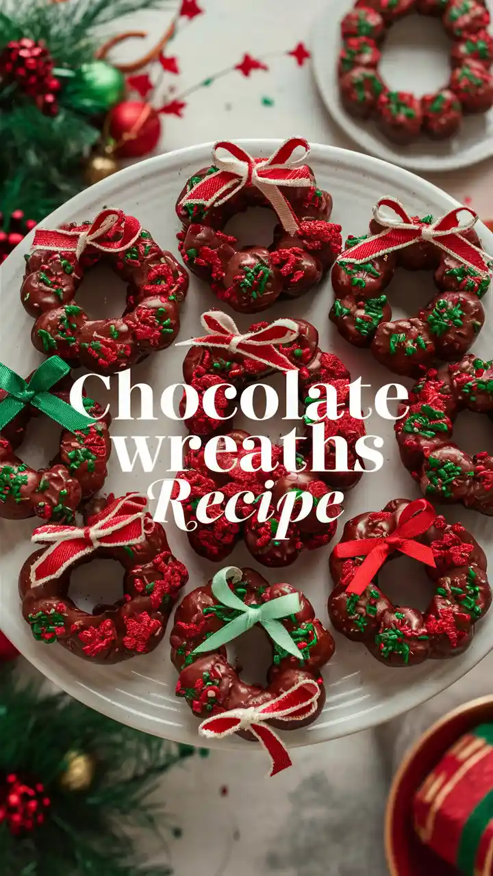 🍫 Chocolate Wreaths Recipe
