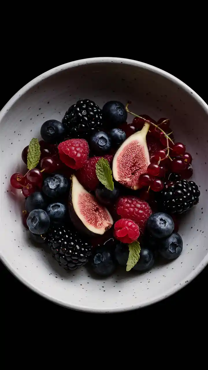 Monochrome Fruit Salad (Black & White Edition)